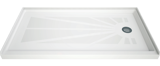 Solid Surface Shower Bases — Tile Redi