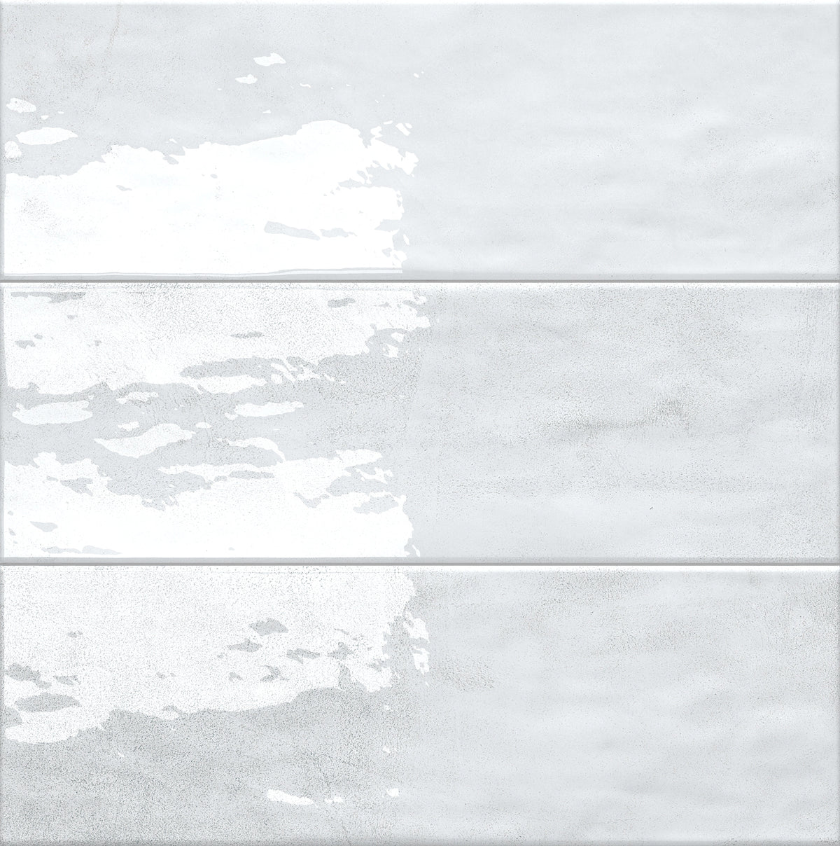 Mira Glossy 4 In x 12 In Handmade Ceramic Field Wall Tile — Tile Redi