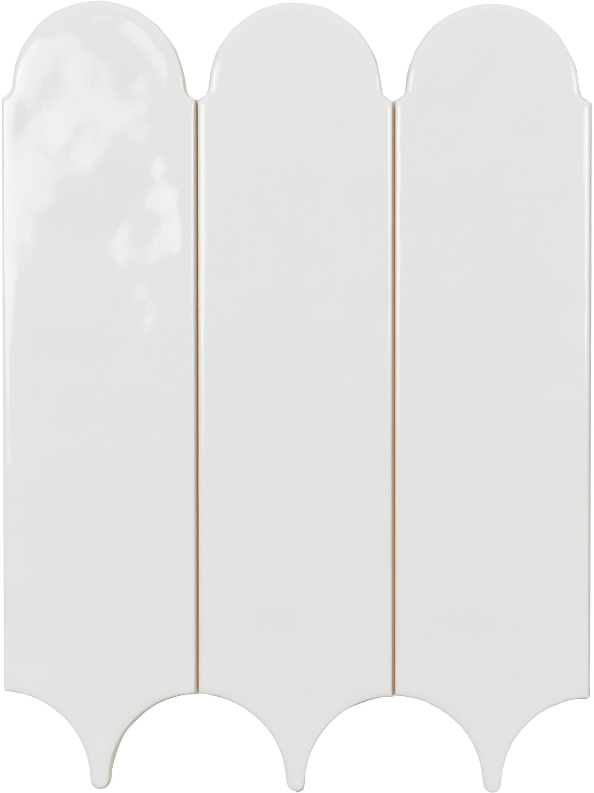 Plume Glossy 3 In x 12 In Handmade Ceramic Field Wall Tile — Tile Redi
